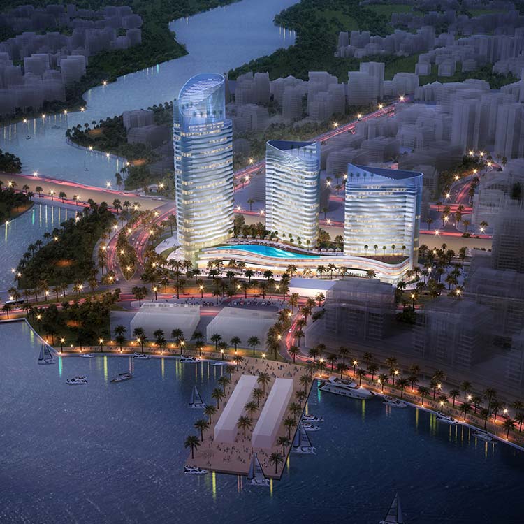 Lusail Residential Towers - NORR Group - Integrated Design - Architects ...