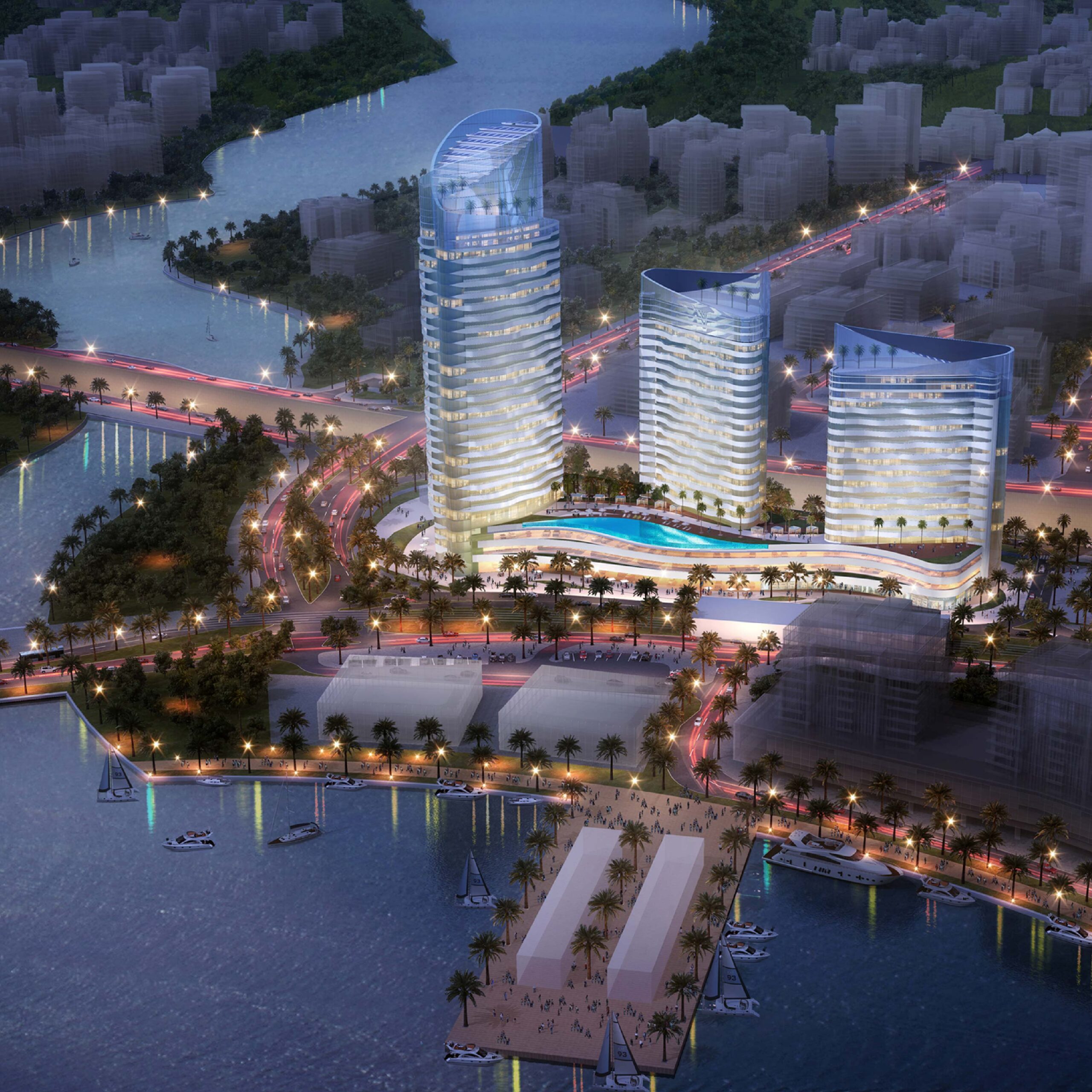 Lusail Residential Towers - NORR Group - Integrated Design - Architects ...